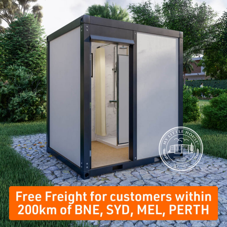 Septic Tank 2000L with steel frame - Container Domes & Shelters