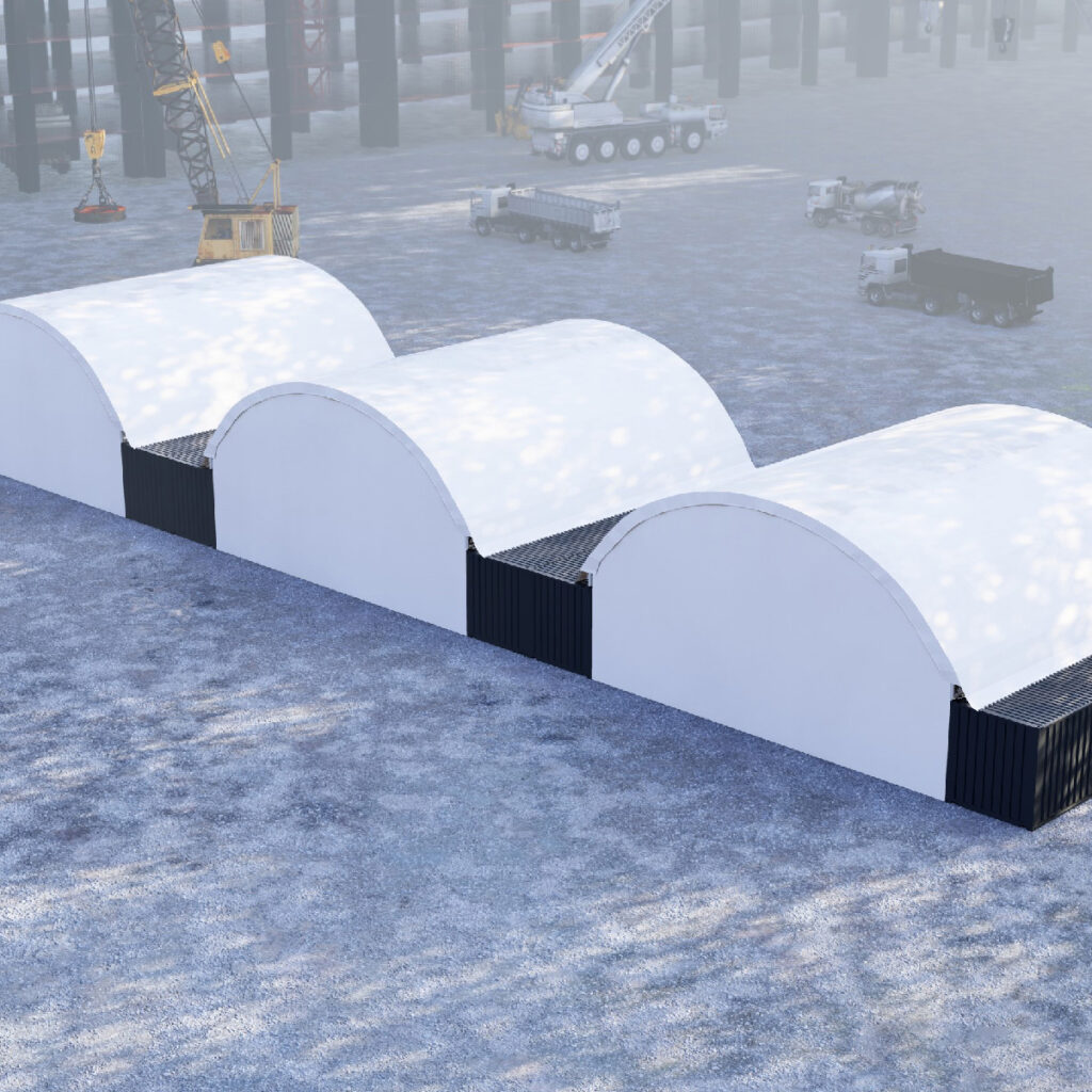 40ft (12m) wide x 13ft (4m) High Back (suits GP or HQ) - Container ...