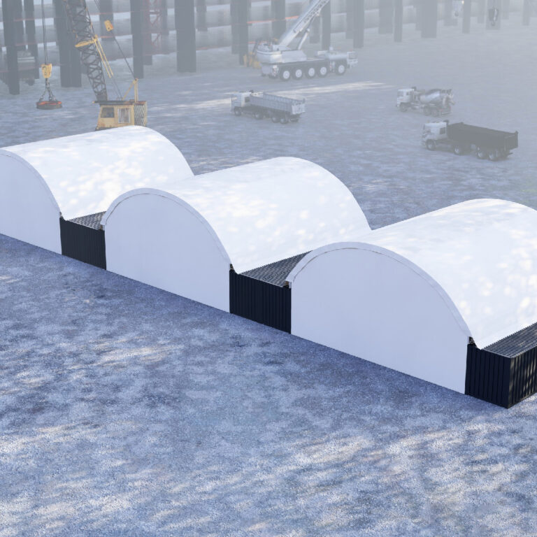 40ft (12m) wide x 13ft (4m) High Back (suits GP or HQ) - Container ...
